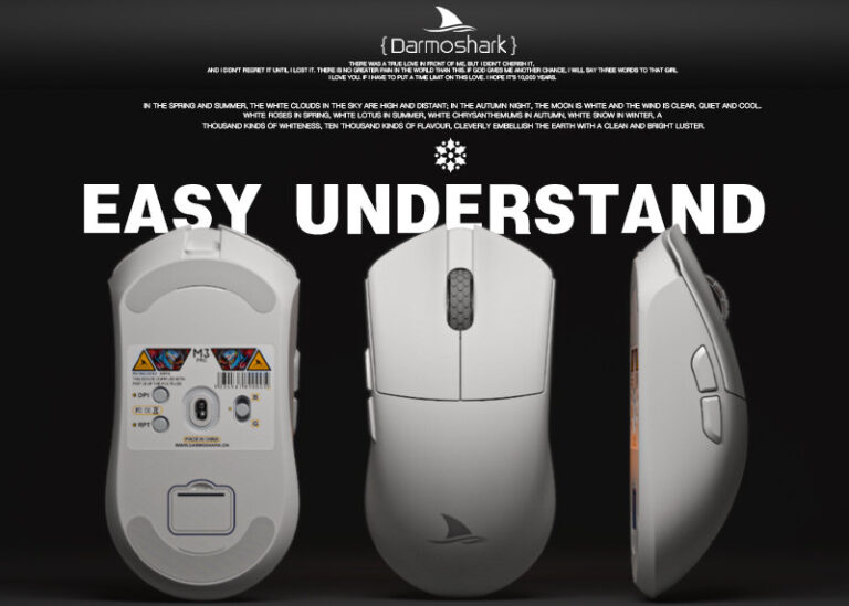 เมาส์ Darmoshark M3 Pro - Crafttech
