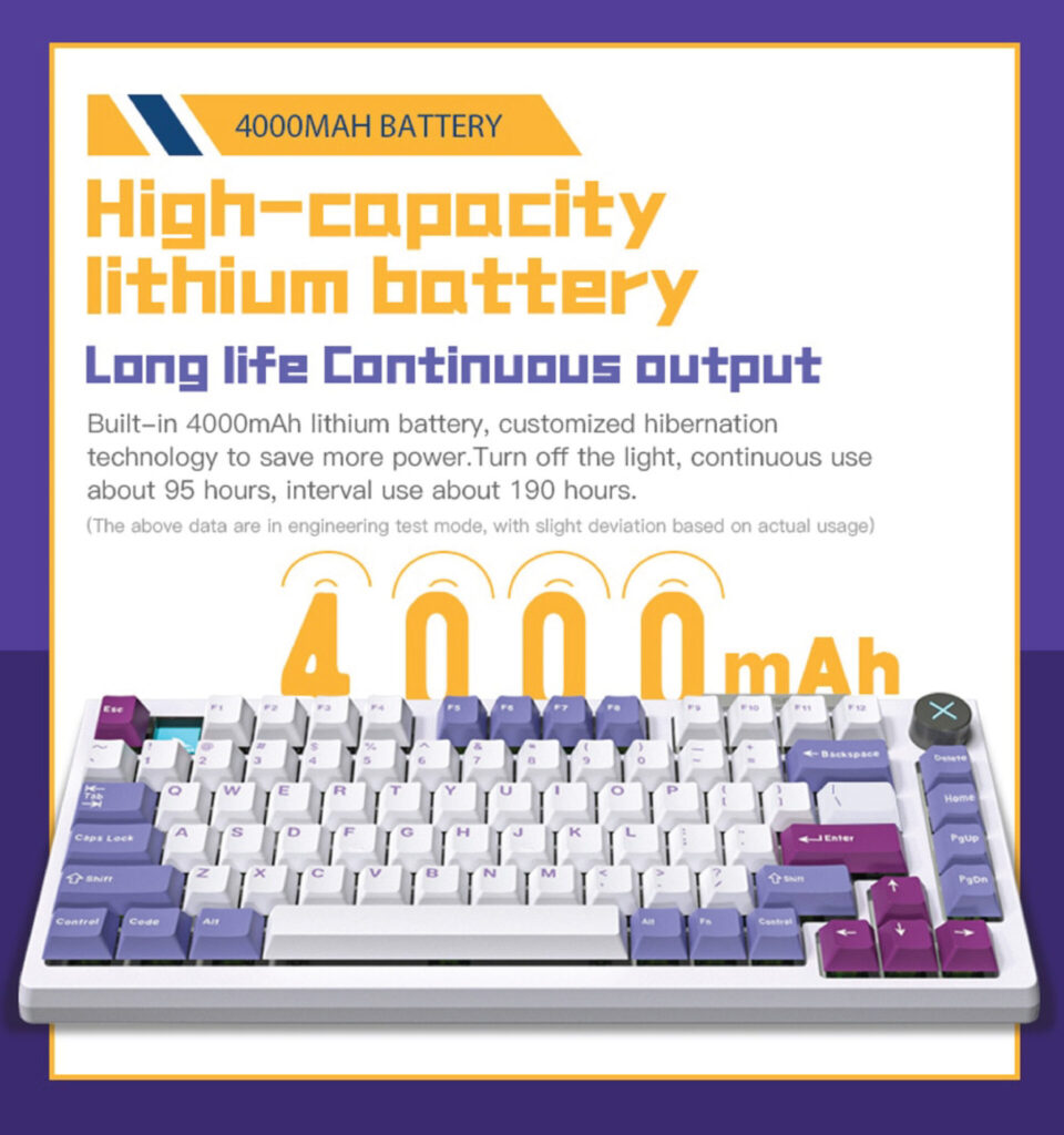 คีย์บอร์ด Darmoshark TOP75 - Crafttech